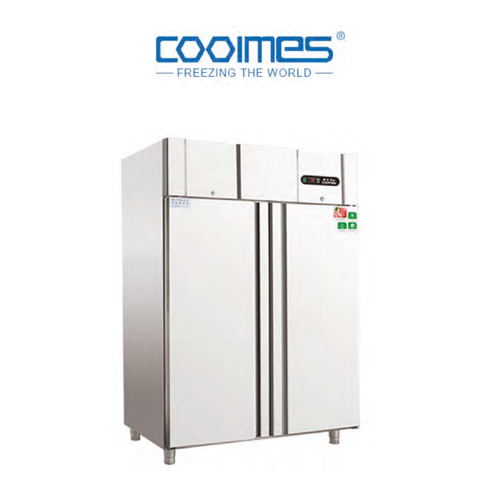 ARMOIRE NEGATIVE 2 PORTES 1220 L - COOLMES - Cuisimat Equipement